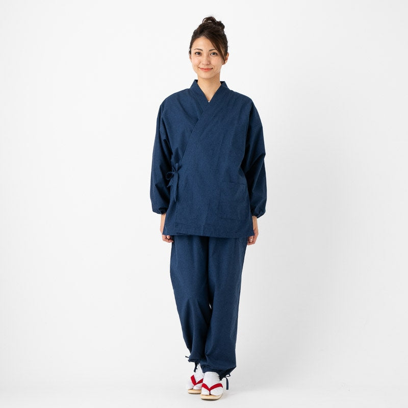 Women’s Samue Kurume Tsumugi Weave - Zen Wear - Made in Japan – BujindoShop